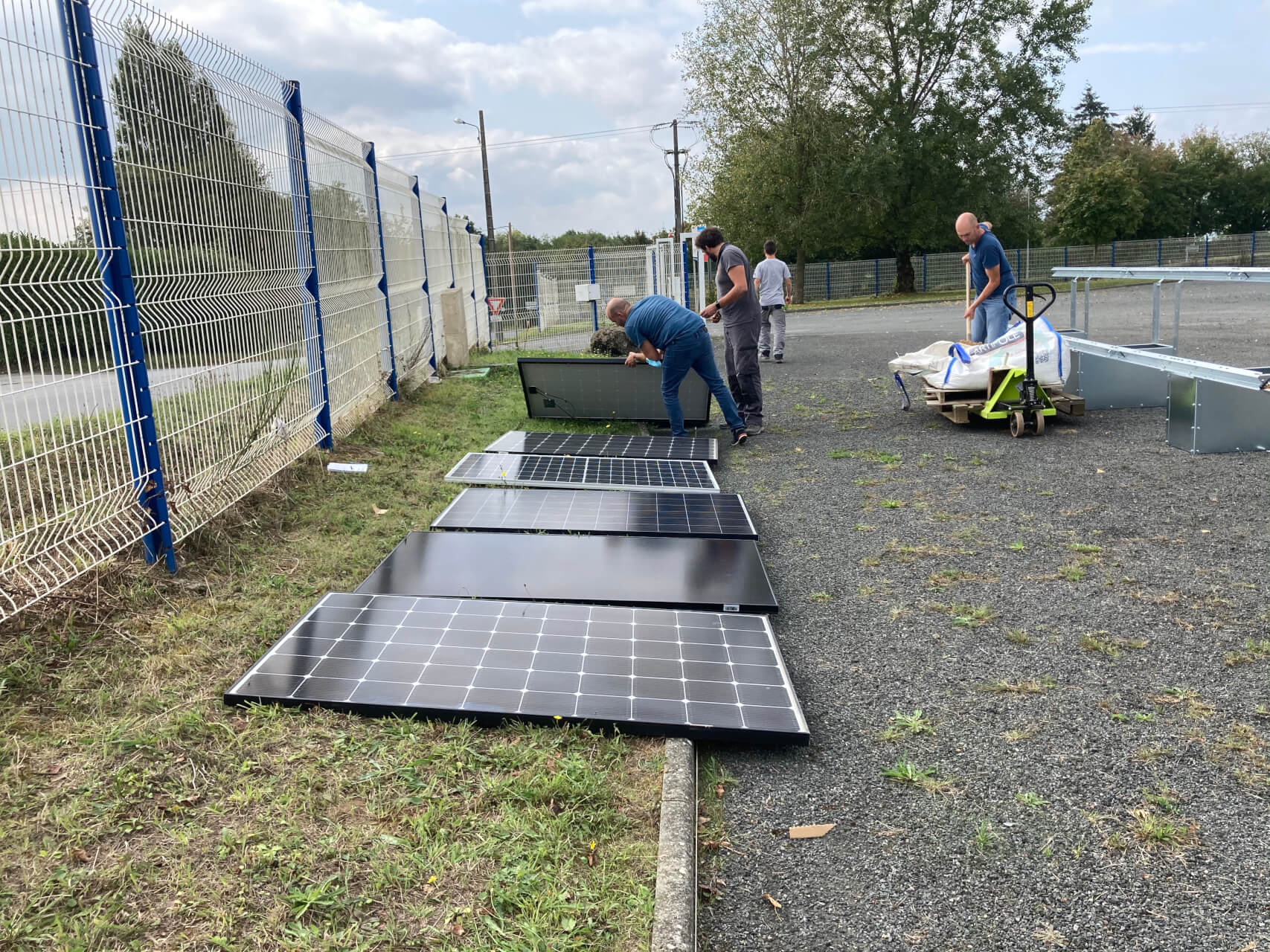 Notre Test De Modules PV Grandeur Nature Est En Service GP Watt